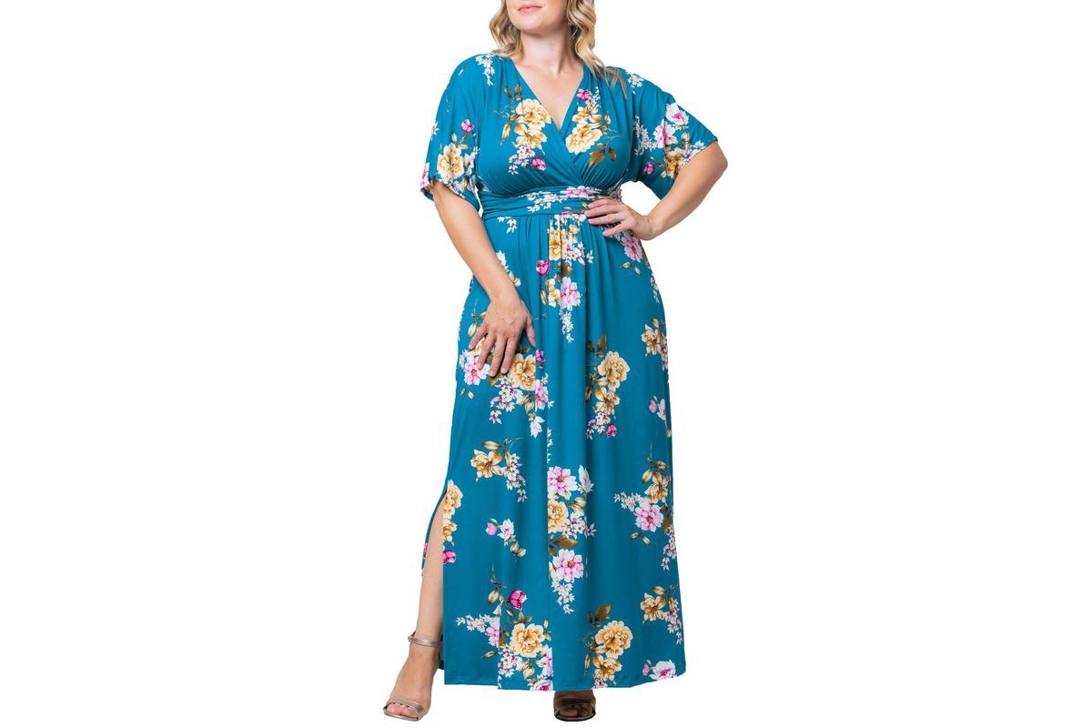 Click here for Kiyonna Womens Plus Size Vienna Kimono Sleeve Long... prices