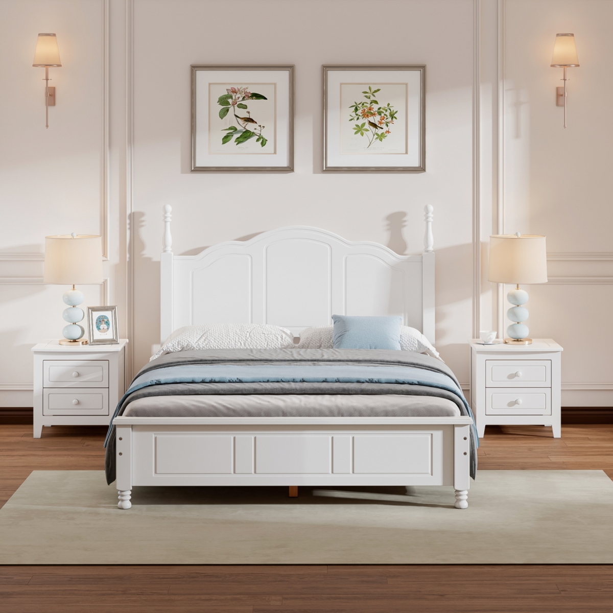 Click here for Simplie Fun 3-Pieces Bedroom Sets  Full Size Wood... prices