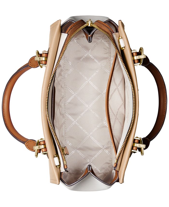 Michael Kors Marilyn Medium Leather Satchel - Macy's