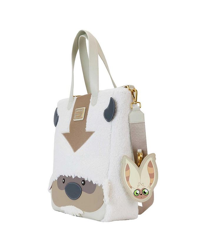 Loungefly Avatar: The Last Airbender Appa Plush Tote Bag with Momo ...