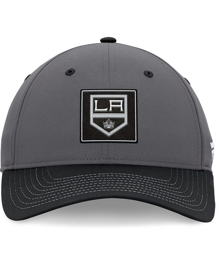 Fanatics Men's Gray/Black Los Angeles Kings 2024 Stanley Cup Playoffs ...