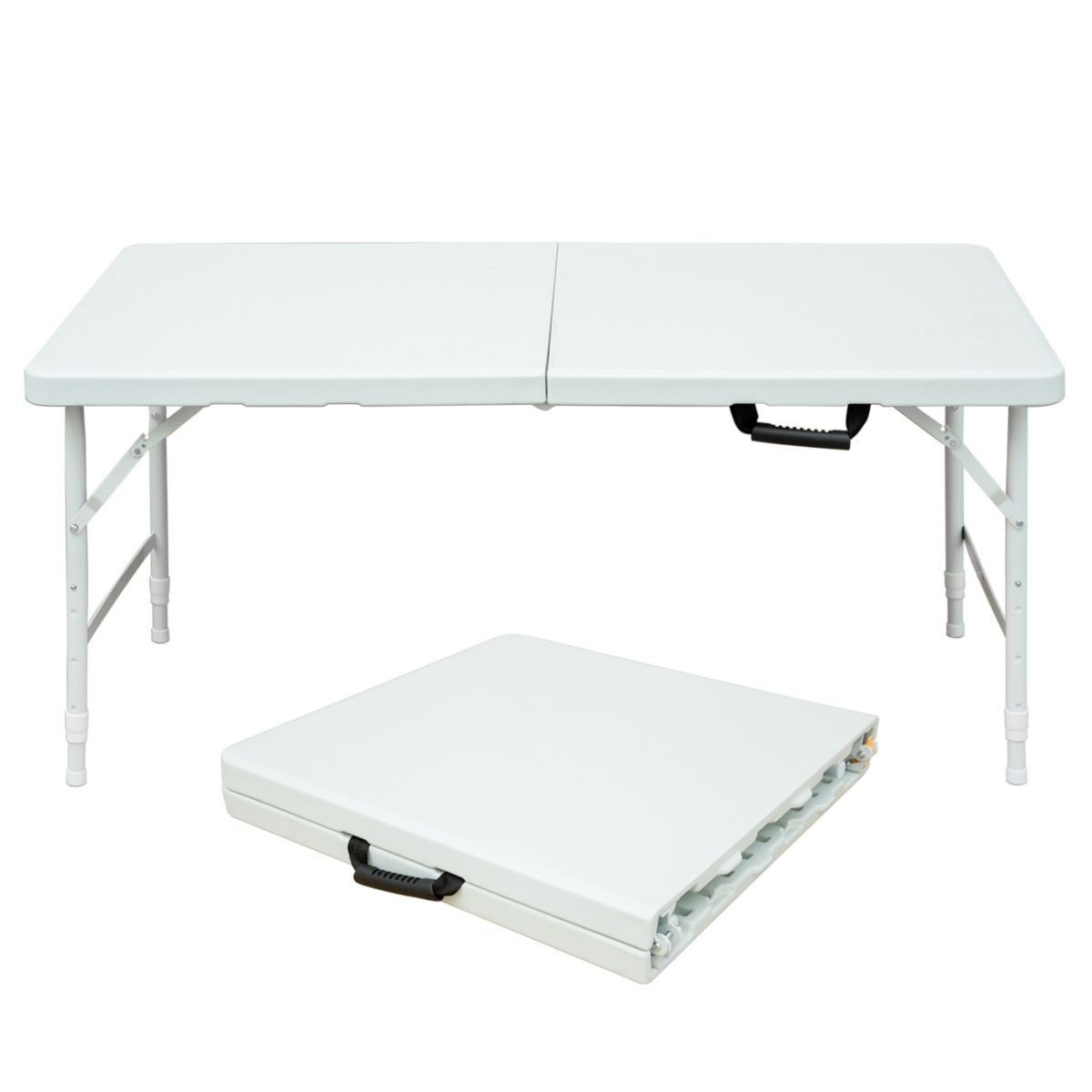 Click here for Streamdale 4FT Foldable Table for Camping (White)... prices