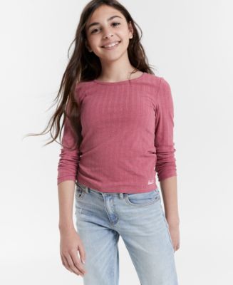 Levi's Big Girls Rib Knit Top - Macy's