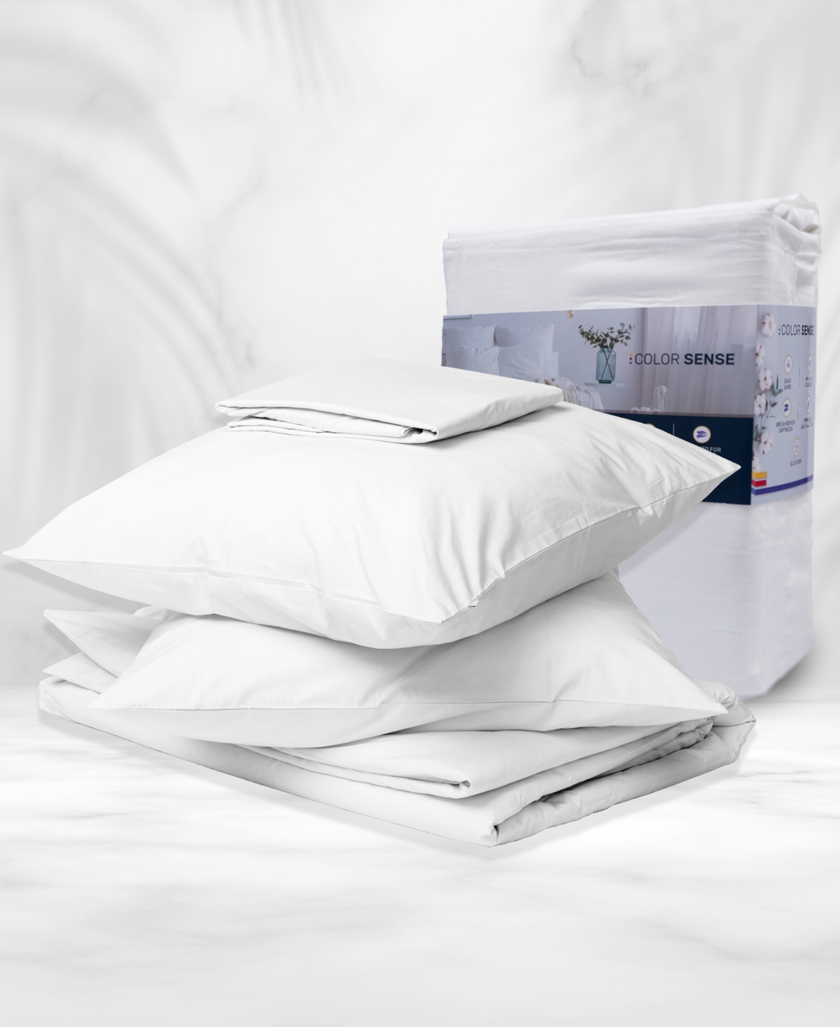 Click here for Color Sense 800 Thread Count Cotton Blend 4 Pc Sat... prices