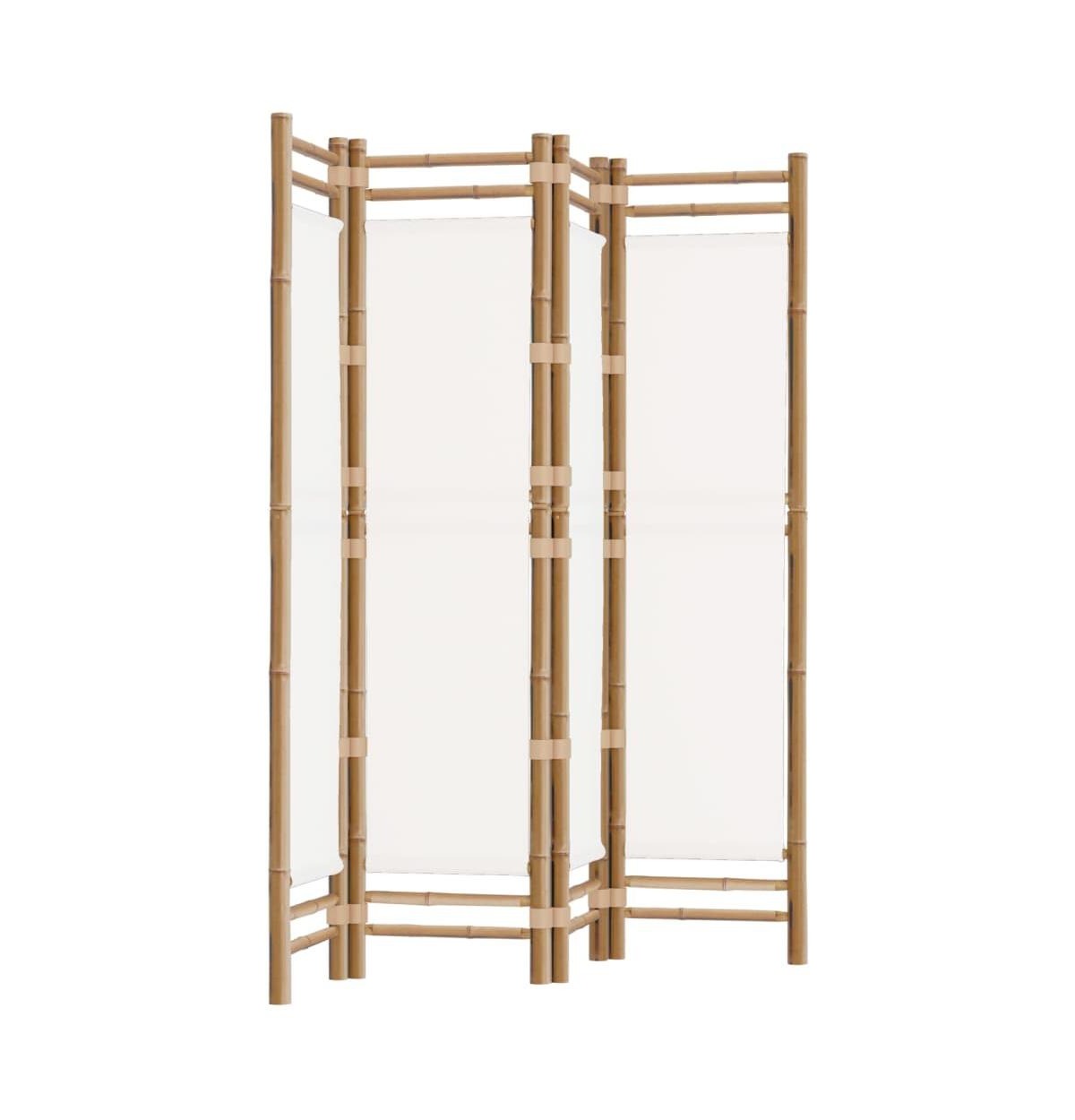 Click here for vidaXL Folding 4-Panel Room Divider 63 Bamboo and... prices