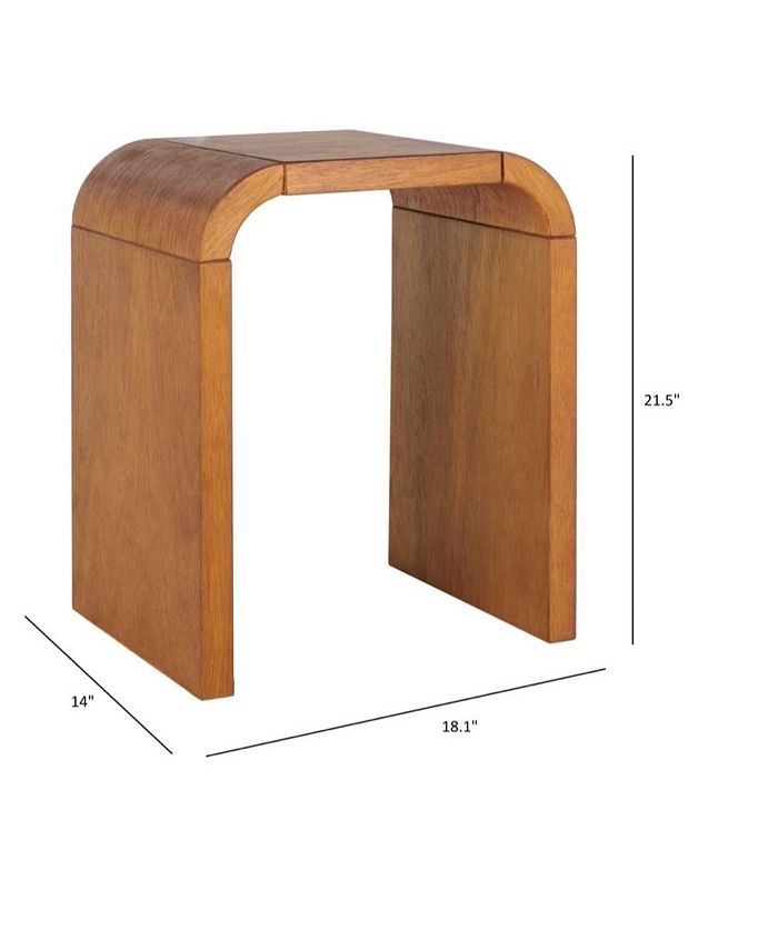 Safavieh Liasonya Curved Accent Table - Macy's