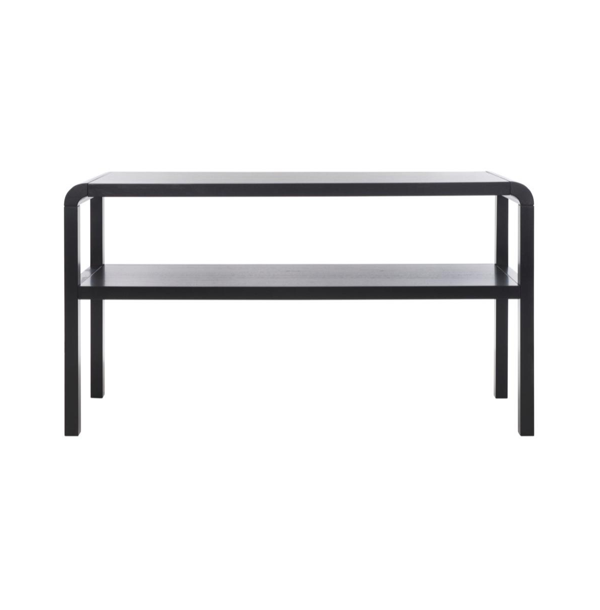 Click here for Omara 2 Tier Console Table - Black prices