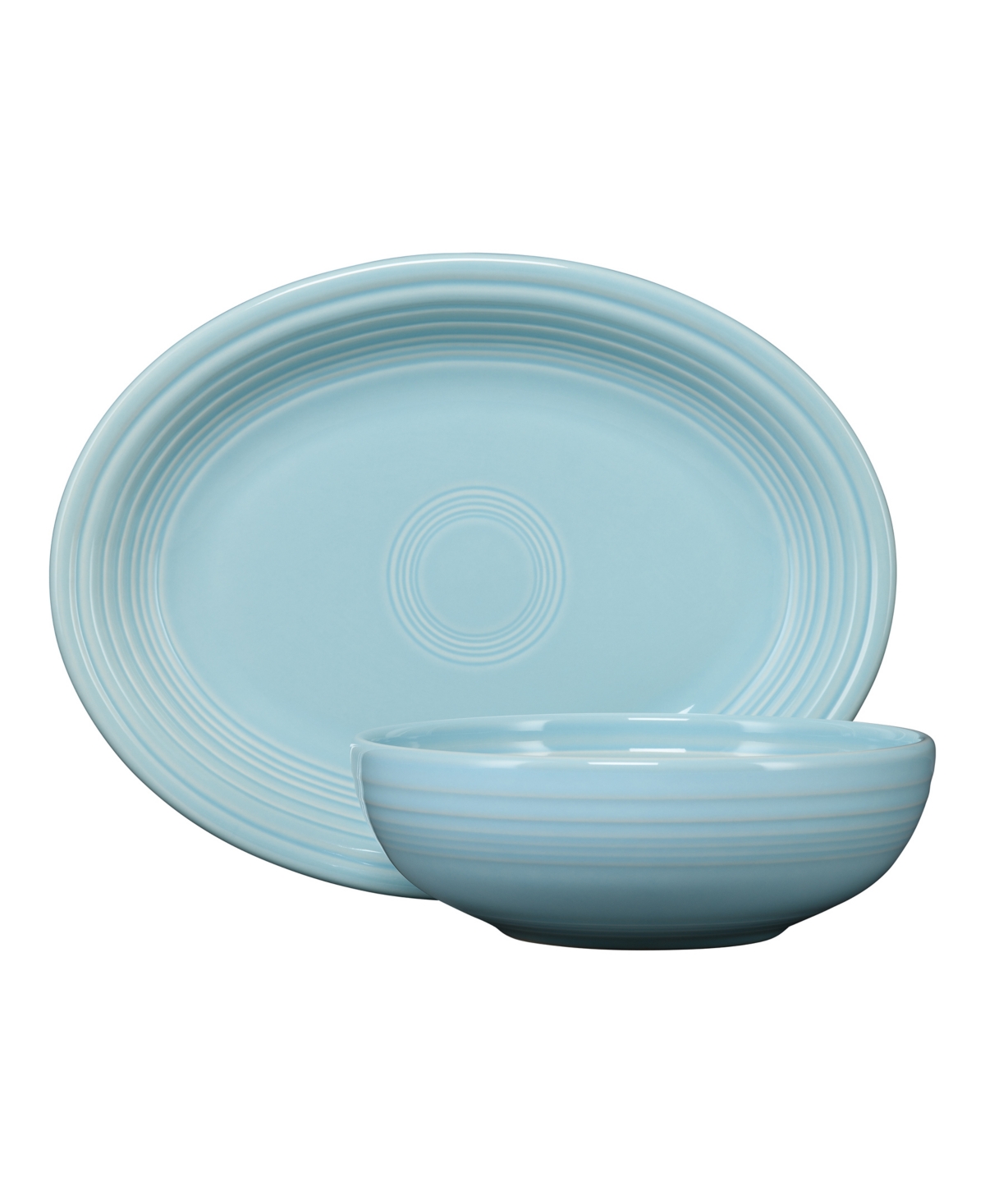 Fiesta Bistro 2-pc. Serving Set  One Size  Blue