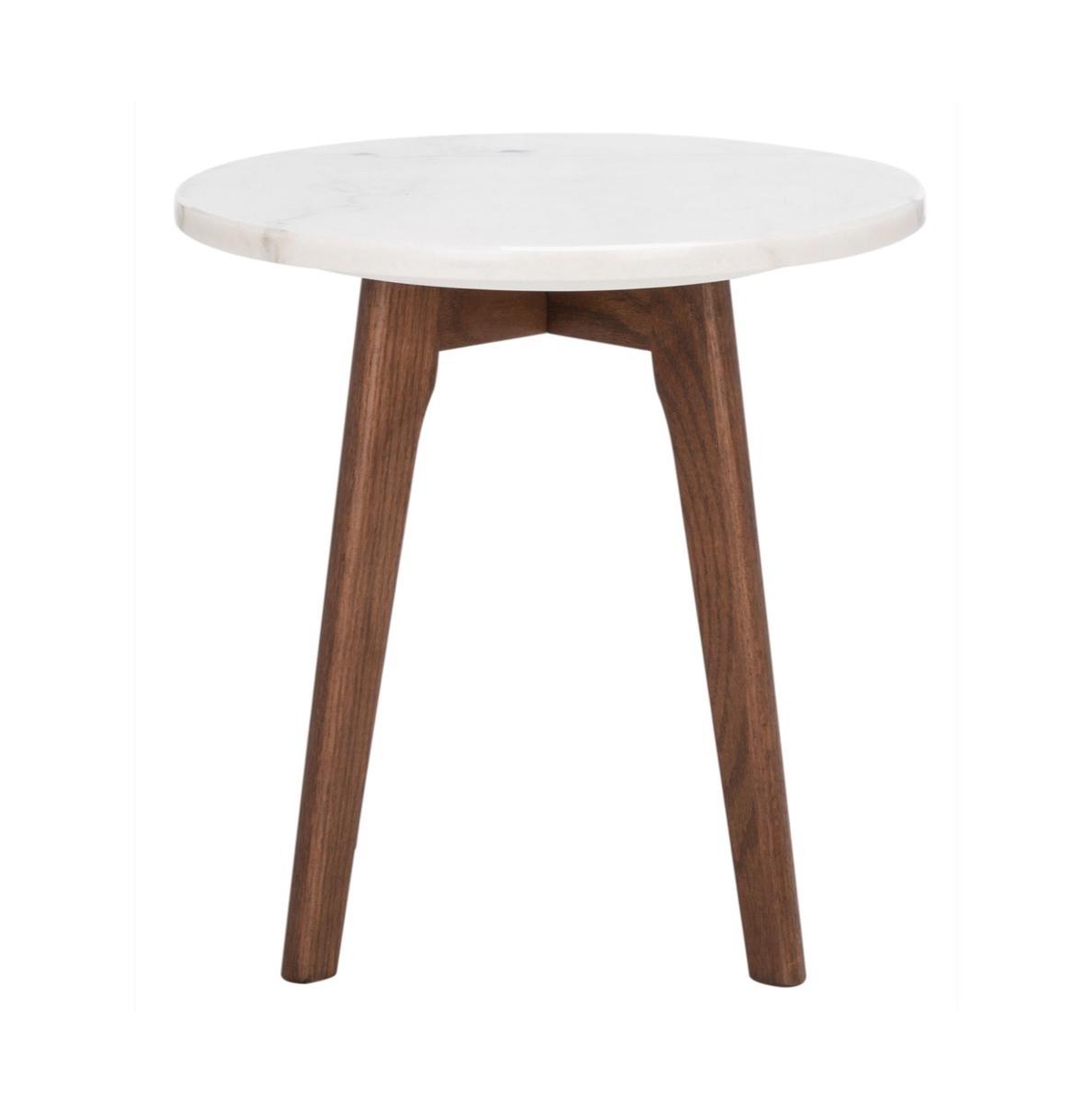 Click here for Safavieh Marini Round Marble End Table - White mar... prices