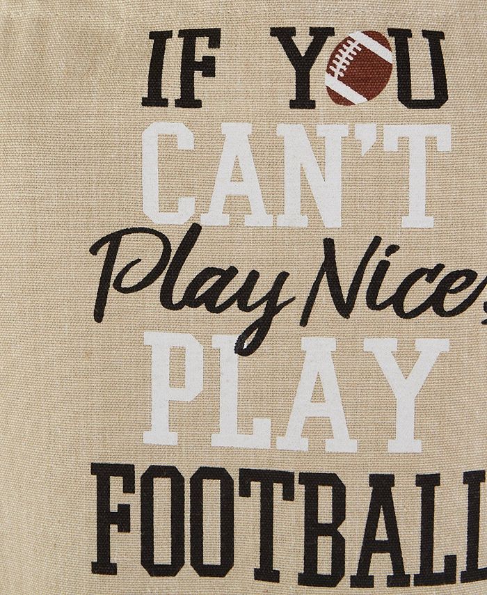 Design Imports Play Nice Or Play Football Apron - Macy's