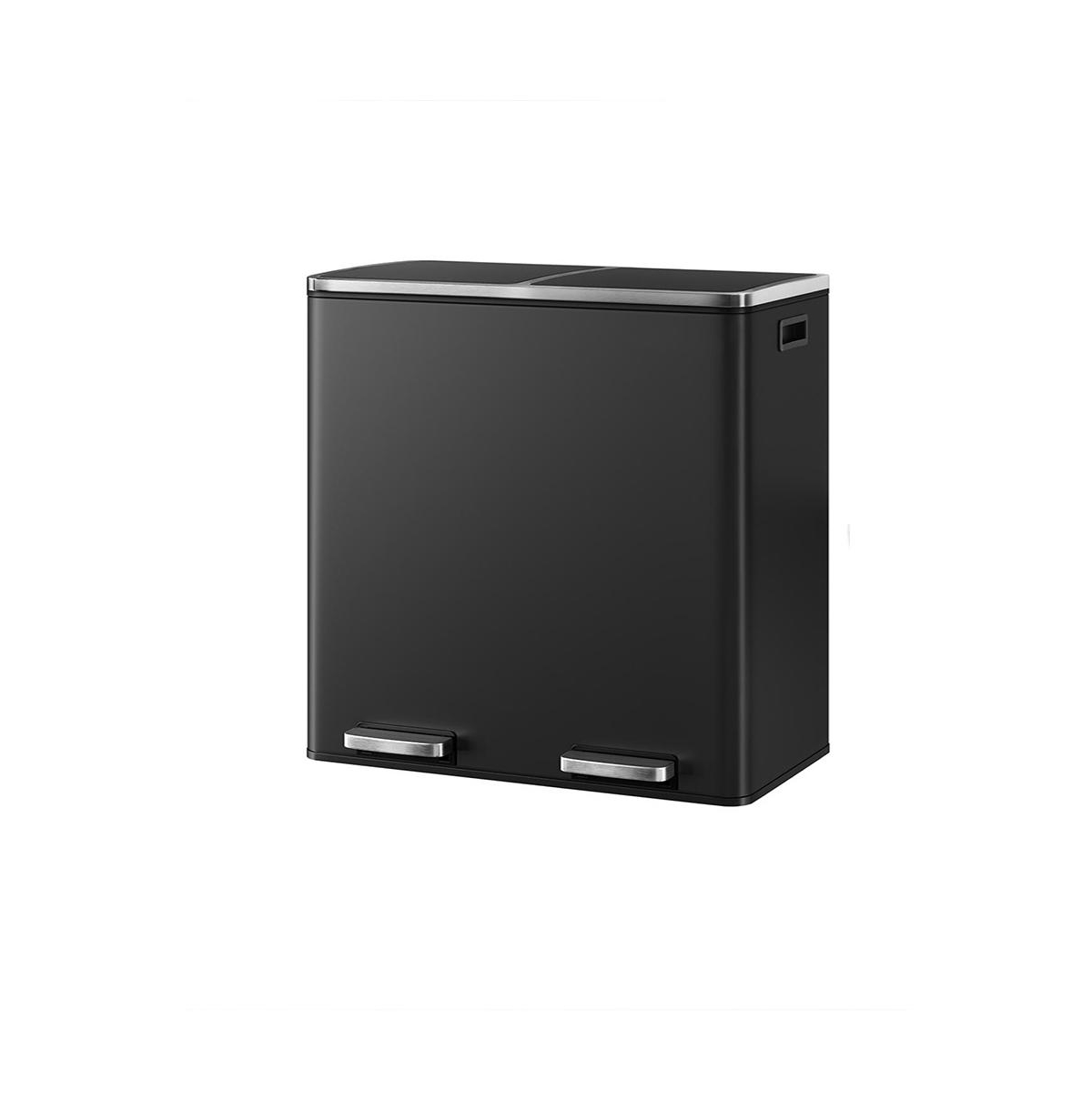 Click here for 16 Gallon Dual Compartment Step Trash Can for Kitc... prices