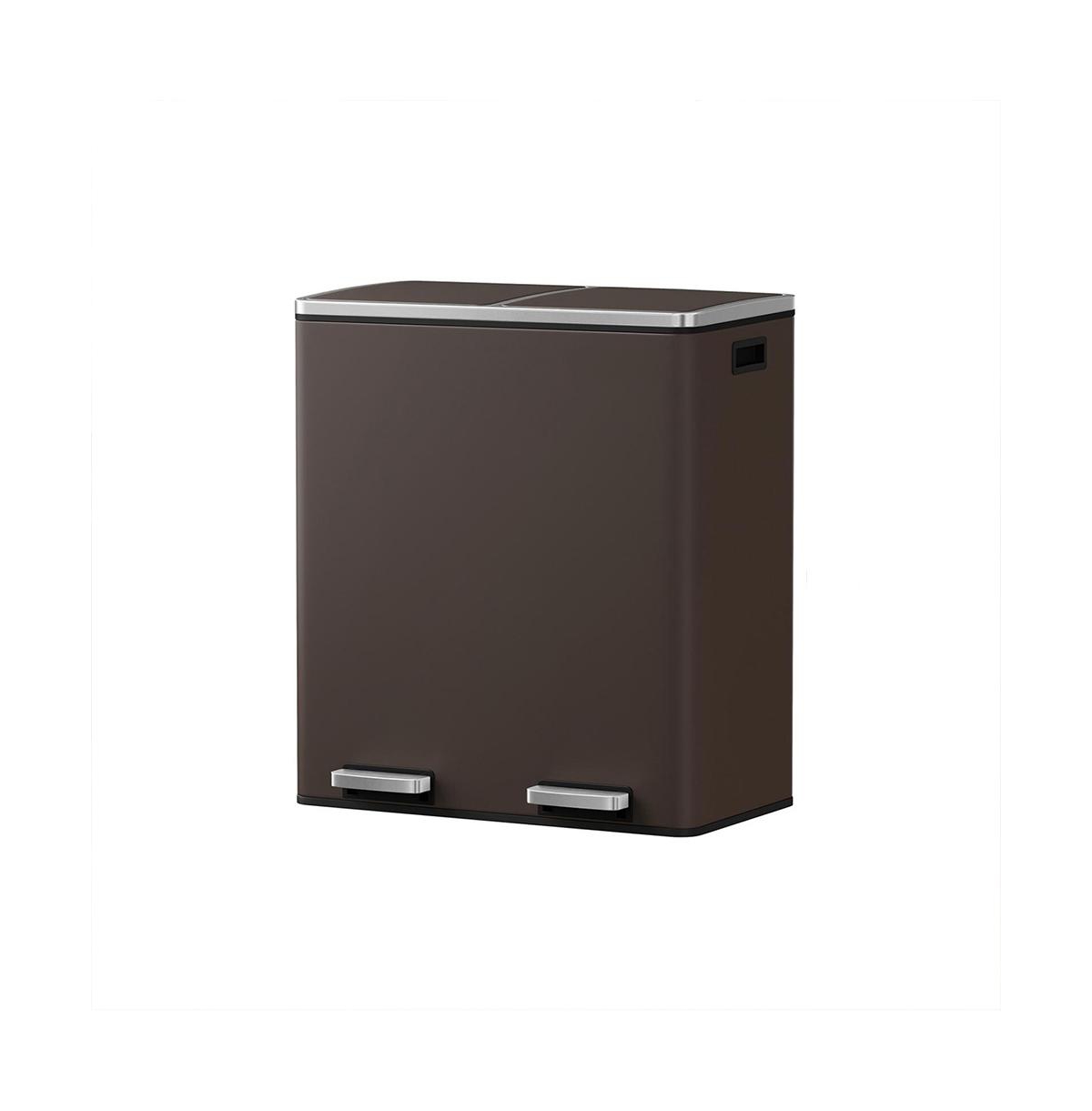 Click here for 16 Gallon Dual Compartment Step Trash Can for Kitc... prices
