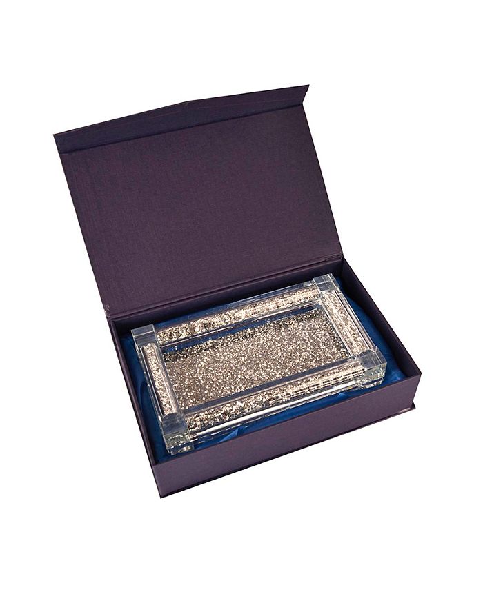 Simplie Fun Exquisite Tea Sugar Coffee Canisters With Tray In Crushed