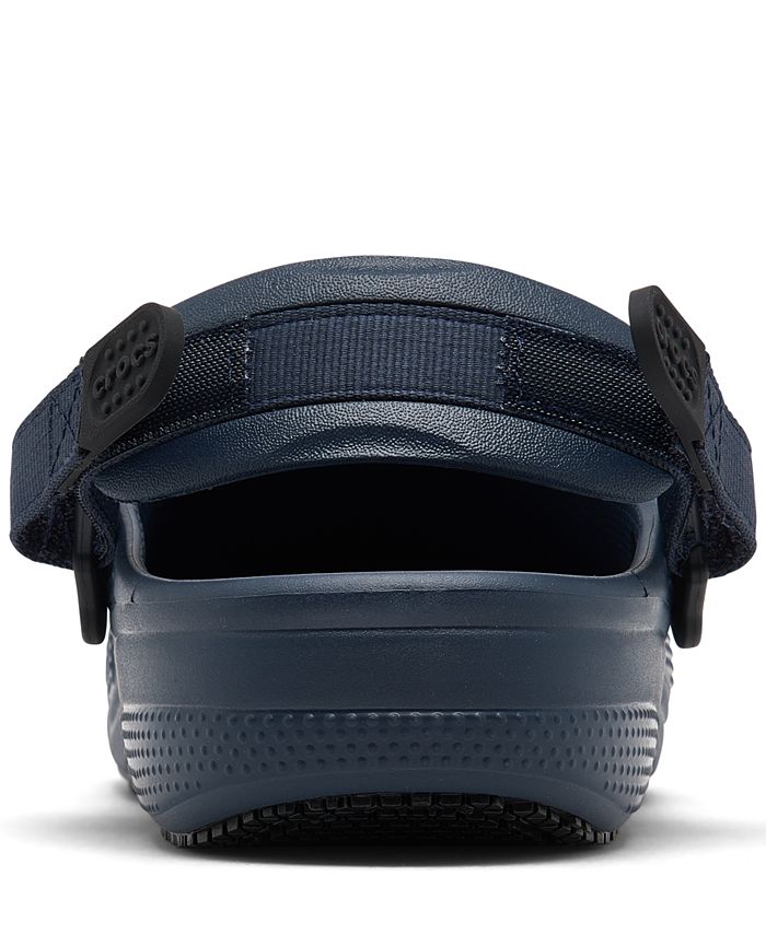 Crocs Men's and Women's On-The-Clock Work Slip-On Clogs from Finish ...