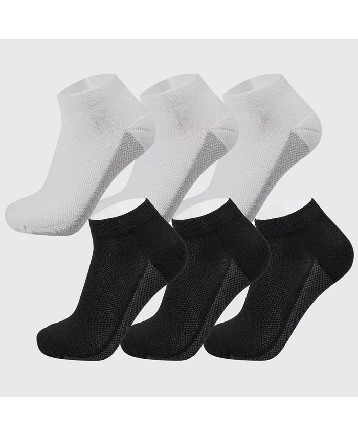 Alpine Swiss Men's Athletic Performance Low Cut Ankle Socks Cotton Multipack Sock - Macy's