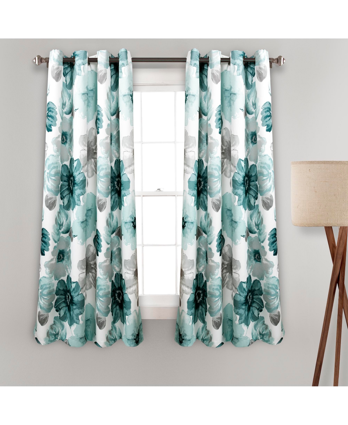 Click here for Lush Decor Leah Light Filtering Window Curtain Pan... prices