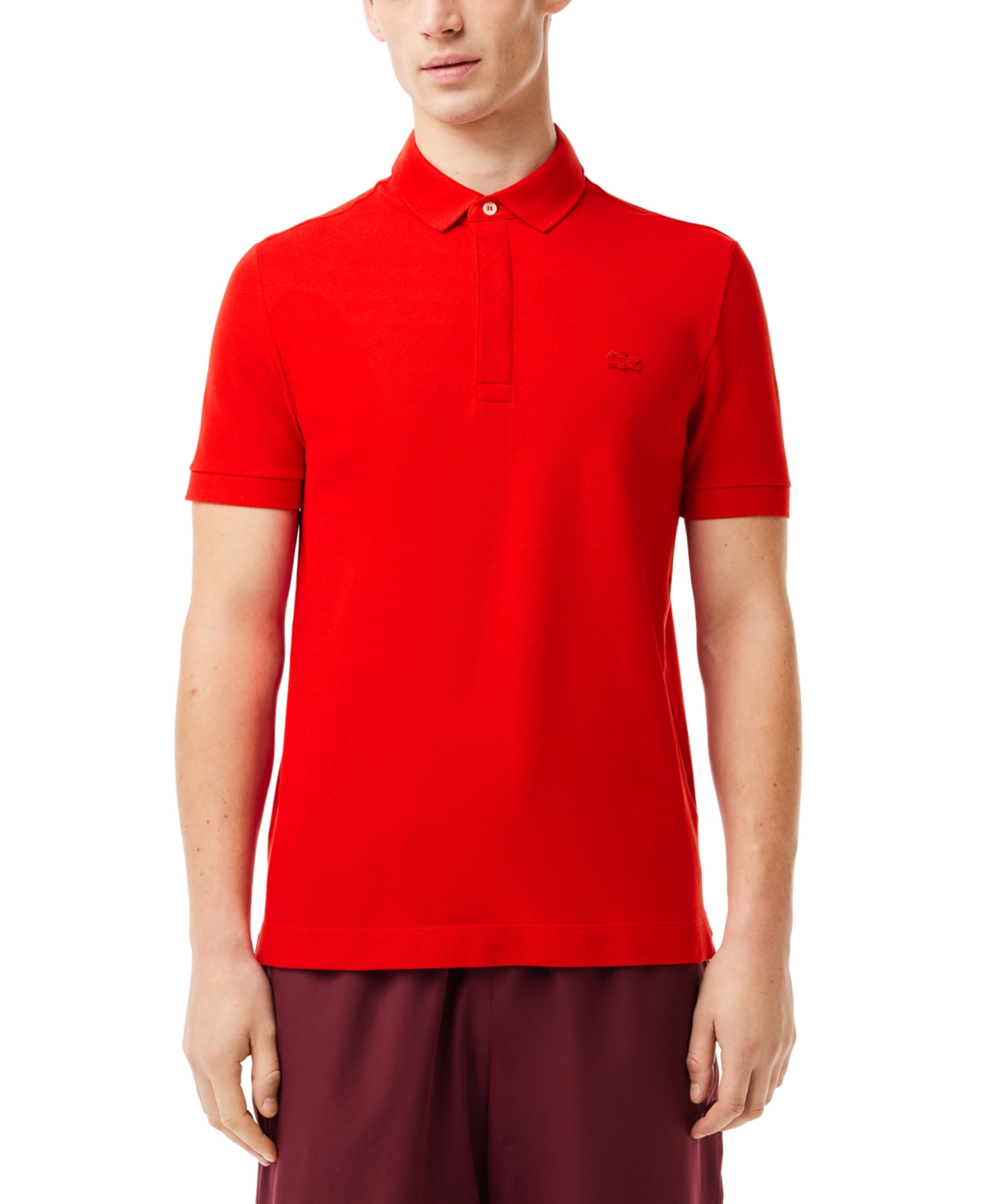 Click here for Lacoste Mens Stretch Cotton Paris Polo Shirt - 240... prices