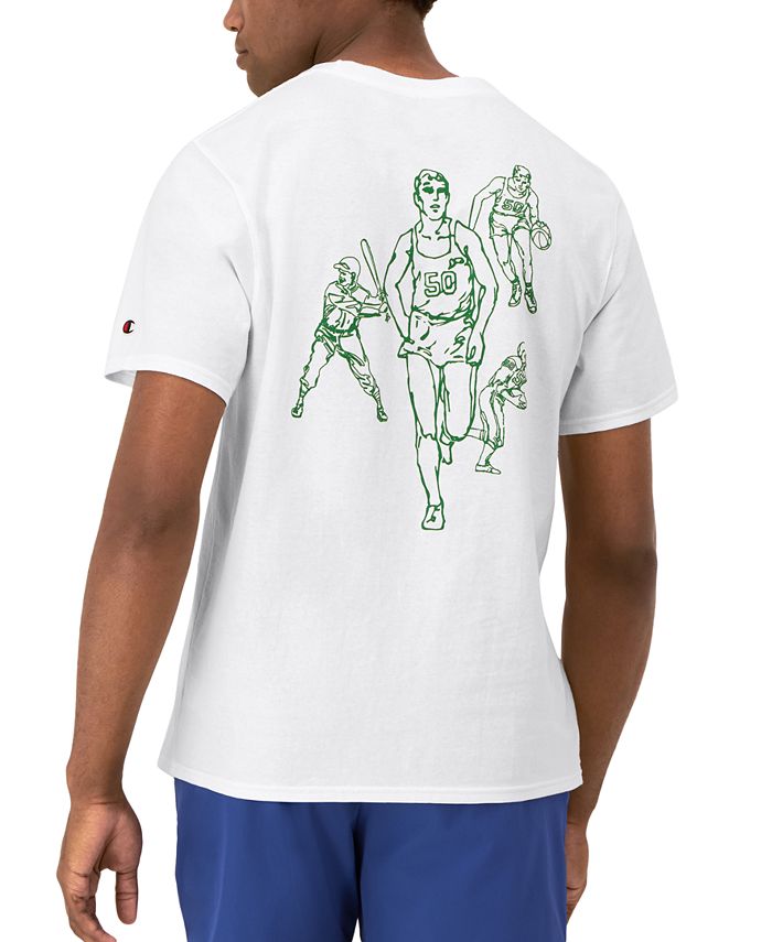 Champion Men's Classic Logo Graphic T-Shirt - Macy's