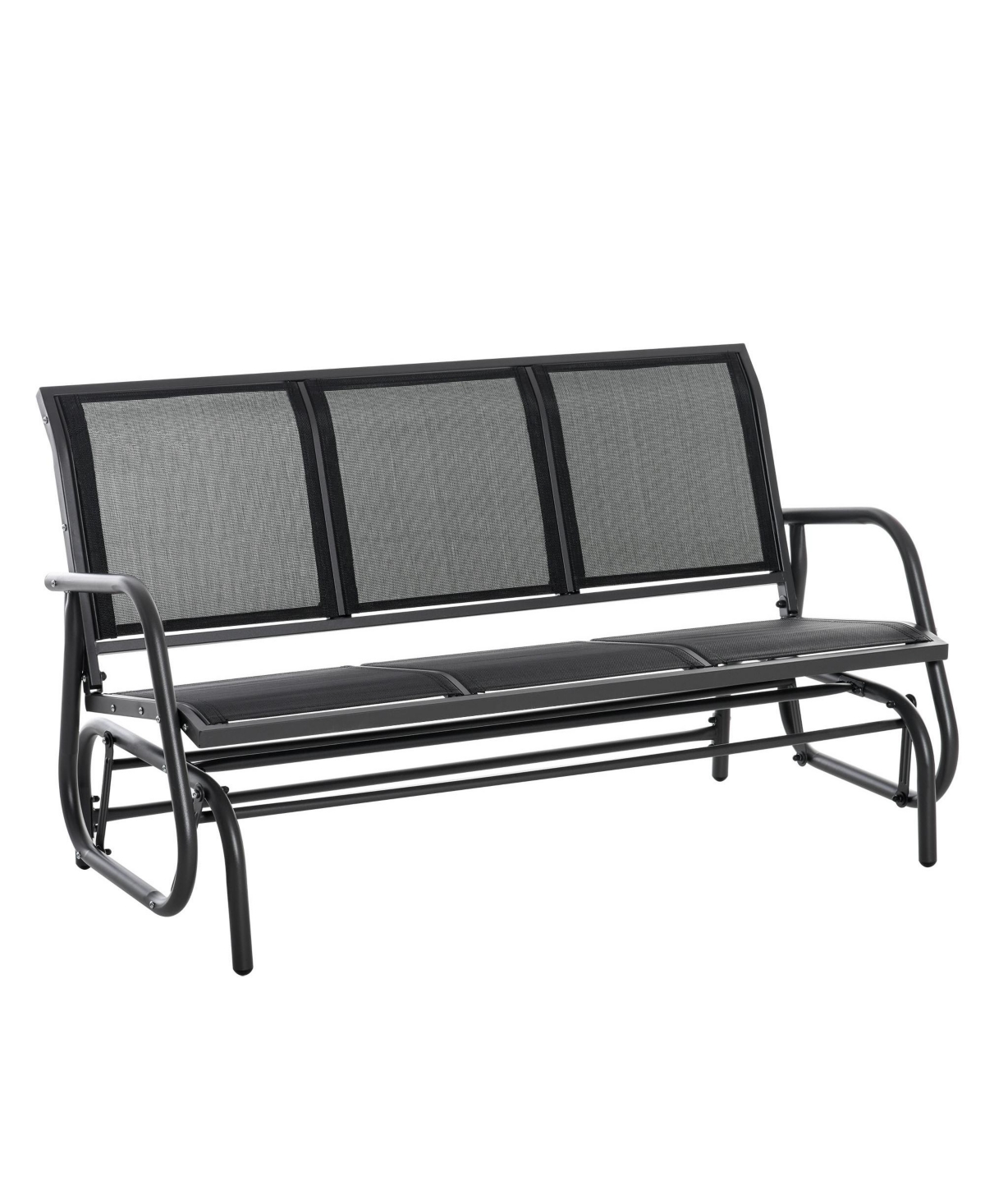 Click here for Outsunny Outdoor Glider Bench for 3 with Breathabl... prices