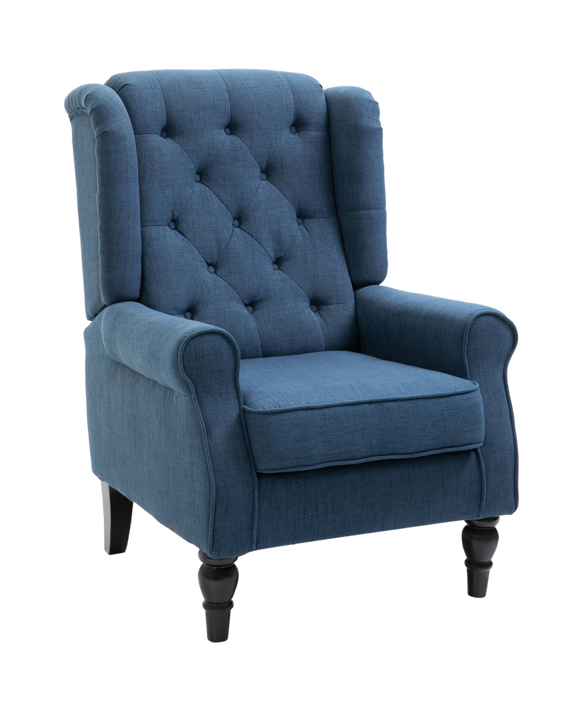 Click here for Homcom Button-Tufted Accent Chair with High Wingba... prices