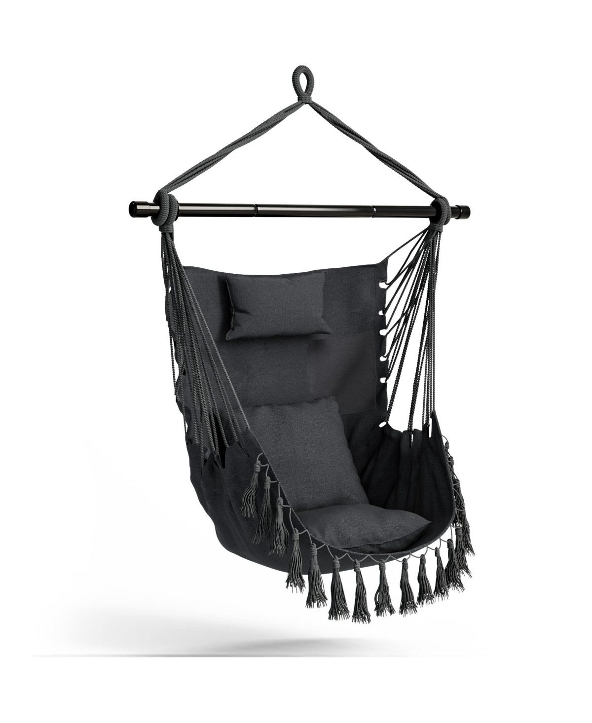 Click here for Sugift Hanging Rope Swing Chair with Soft Pillow a... prices