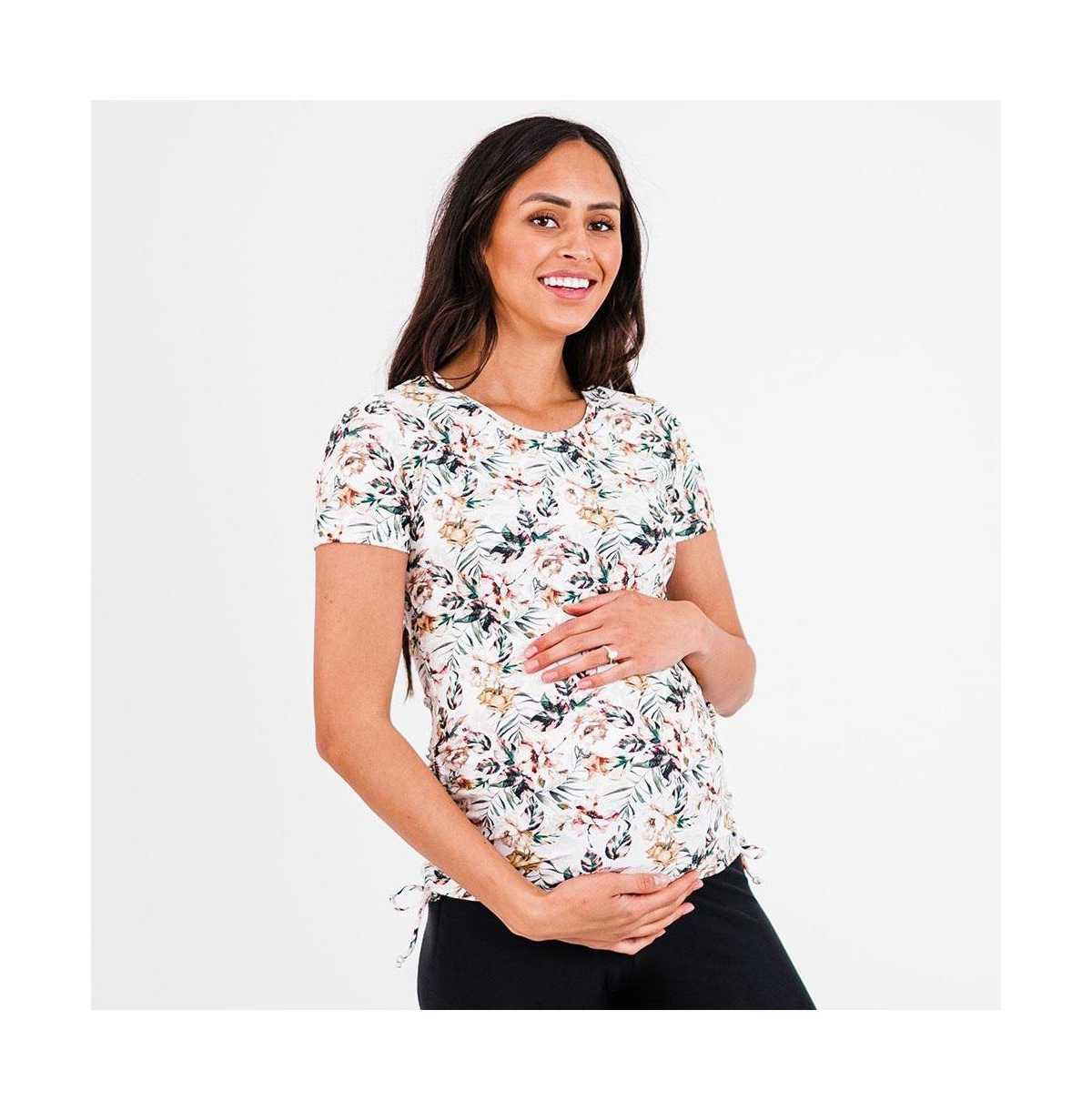 Click here for Calypsa Maternity Nina Nursing Swim Top - Ivory ga... prices