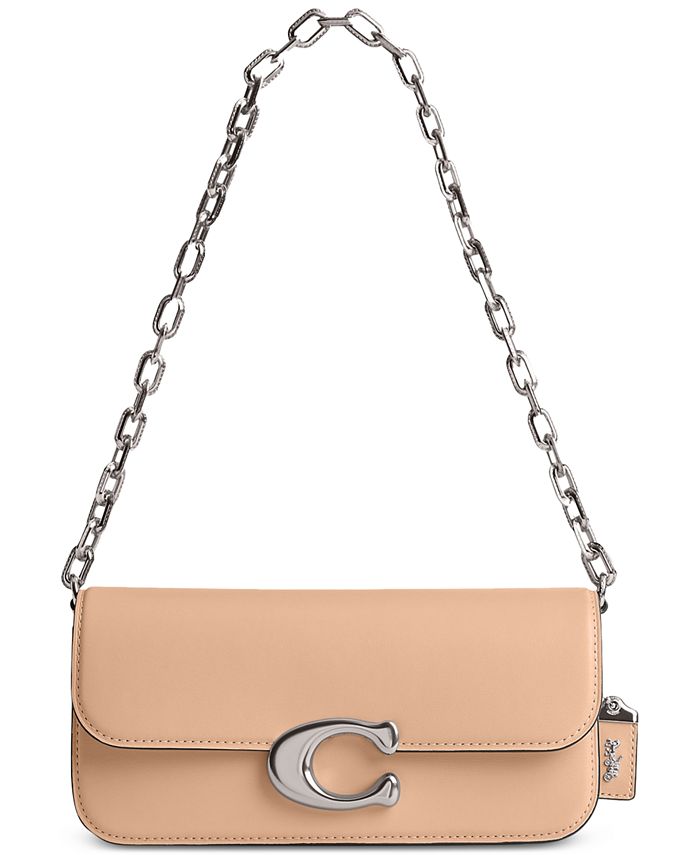 COACH Idol 23 Lux Leather Small Shoulder Bag - Macy's