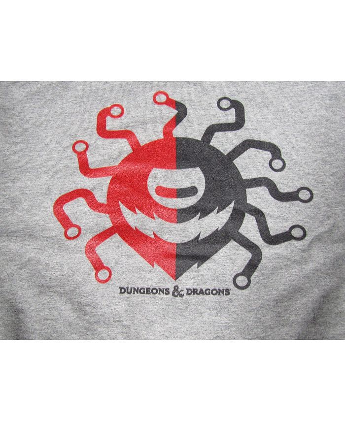Dungeons & Dragons Boys Beholder Logo Athletic Heather Long Sleeve ...