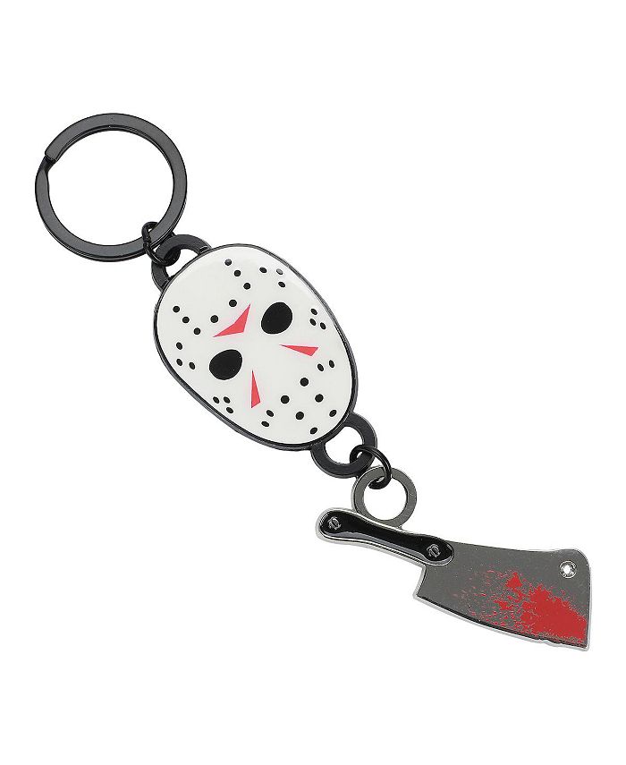 Friday The 13th Jason's Bloody Mask and Axe Zinc Alloy Keychain - Macy's