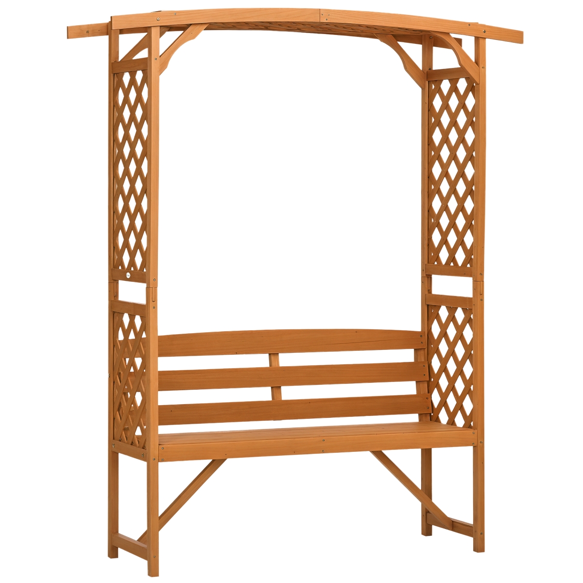 Click here for Outsunny Patio Garden Bench for 2 Person for Vines... prices