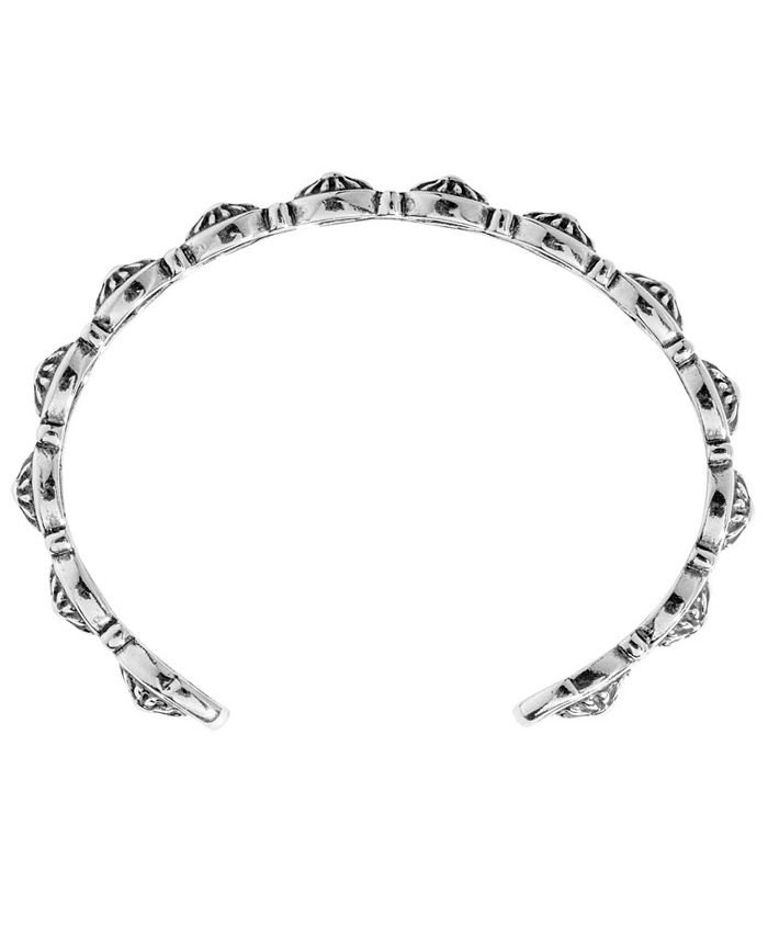 American West Jewelry American West Sterling Silver Concha Slim Cuff ...