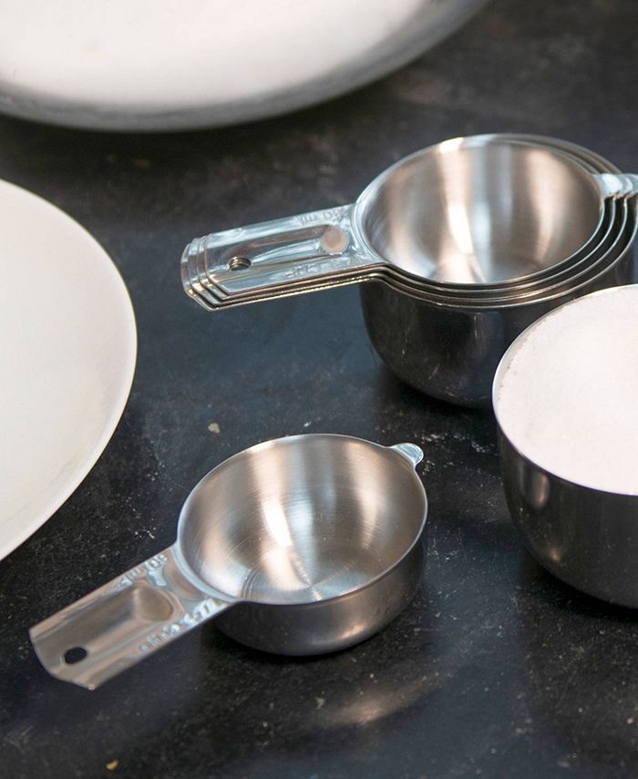 RSVP International Endurance Stainless Steel 6 Piece Nesting Measuring ...