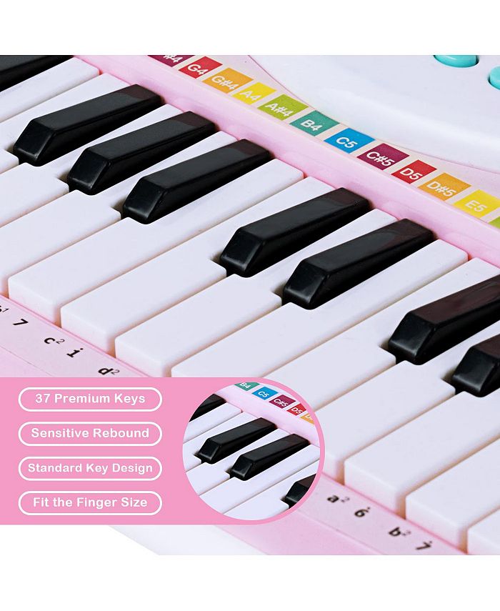 Costway 37-Key Toy Keyboard Piano Electronic Musical Instrument - Macy's