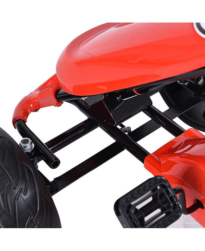 Costway Xmas Gift Go Kart Kids Ride On Car Pedal Powered Car 4 Wheel ...