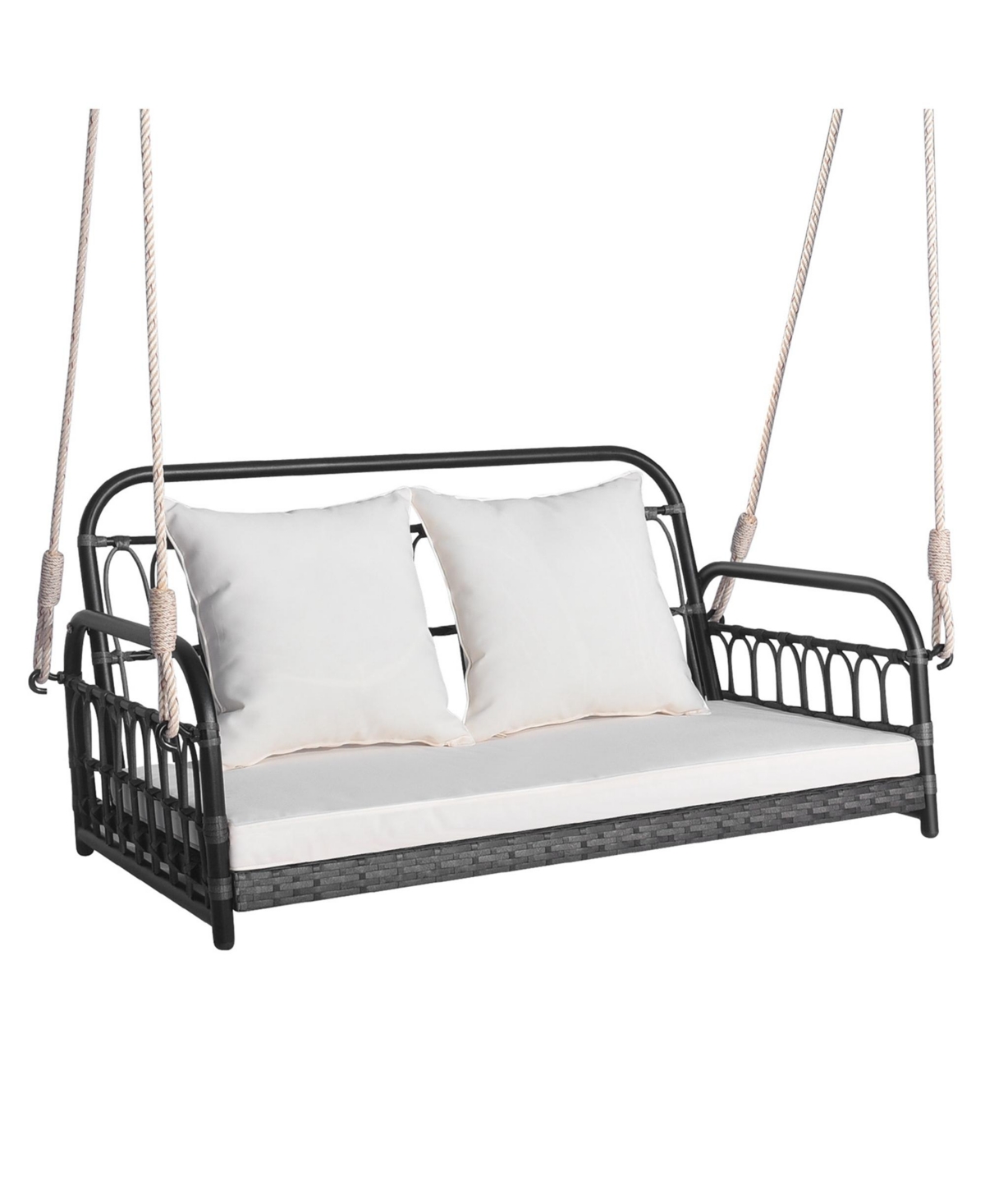 Click here for Costway Patio Swing Chair 2-Person Hanging Seat Ou... prices