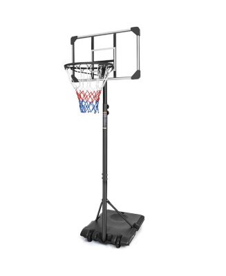 Simplie Fun Adjustable Portable Basketball Hoop System with Stable Base ...