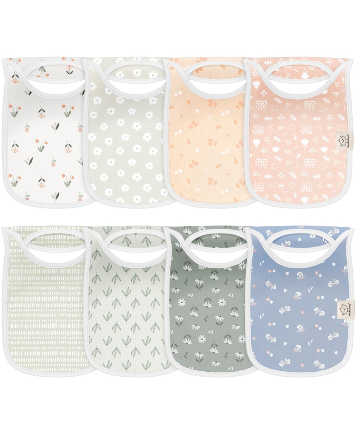 Click here for KeaBabies 8-Pack Baby Bibs for Boys  Girls  Pull-o... prices