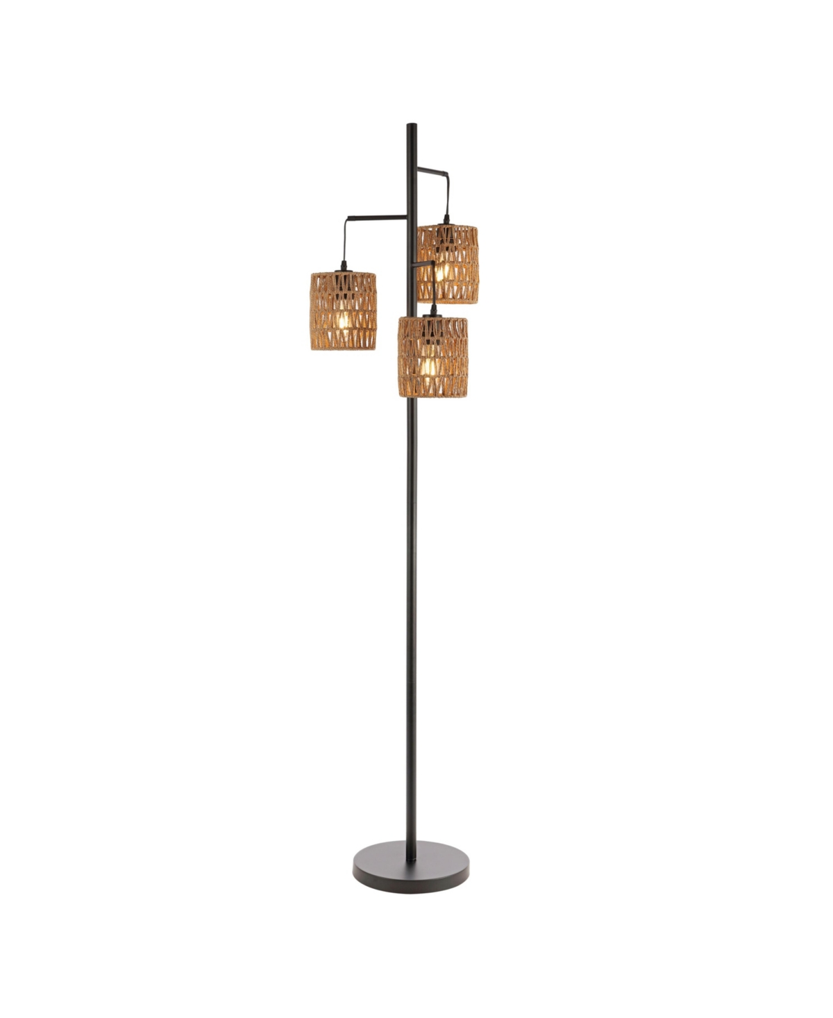 Click here for Jonathan Y Isla 70.75 3-Light Mid-Century Bohemian... prices