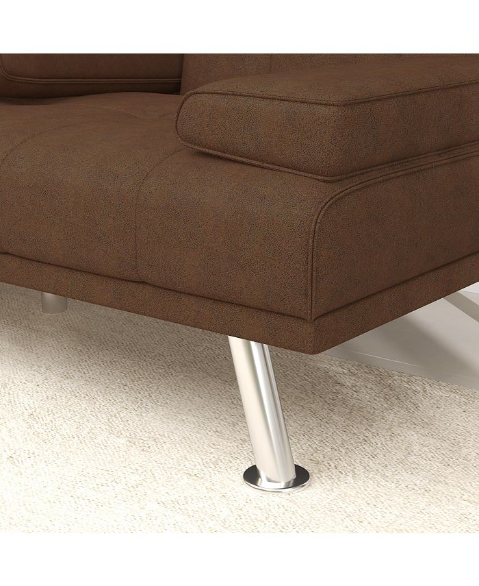 Simplie Fun Sofa Lie Function Sofa:Foldable Sofa Bed Sofa Bed - Macy's