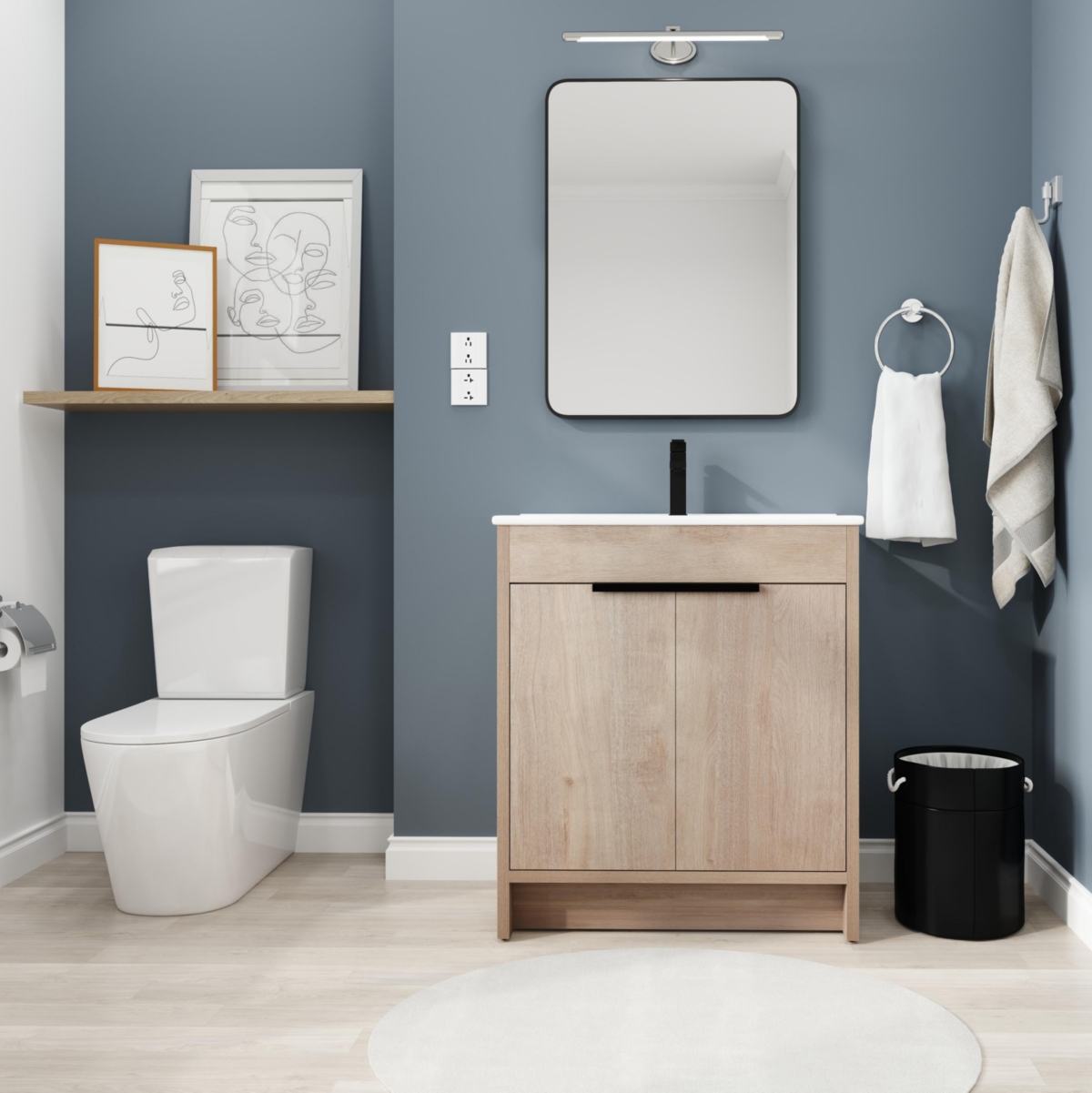 Click here for Streamdale Freestanding Vanity with Ceramic Sink &... prices