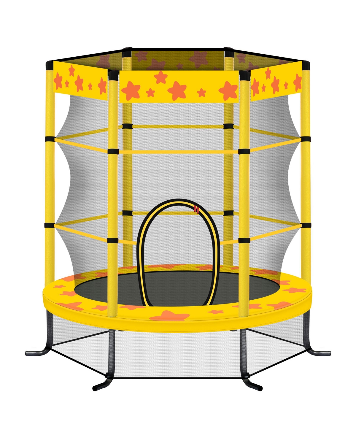 Click here for Streamdale 55" Yellow Trampoline with Safety... prices
