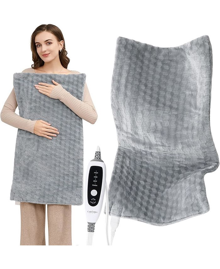 CAROMIO Electric Heating Pad Extra Large, 17" x 33" - Macy's