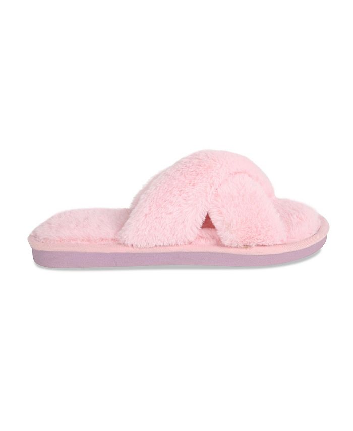 Andrew By Andrew Stevens Womens Fiona Slippers - Macy's