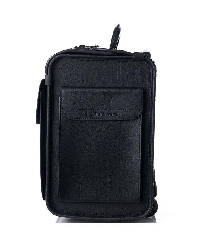 Alpine Swiss 19 Wheeled Briefcase Rolling Case Sales Sample Pilot ...