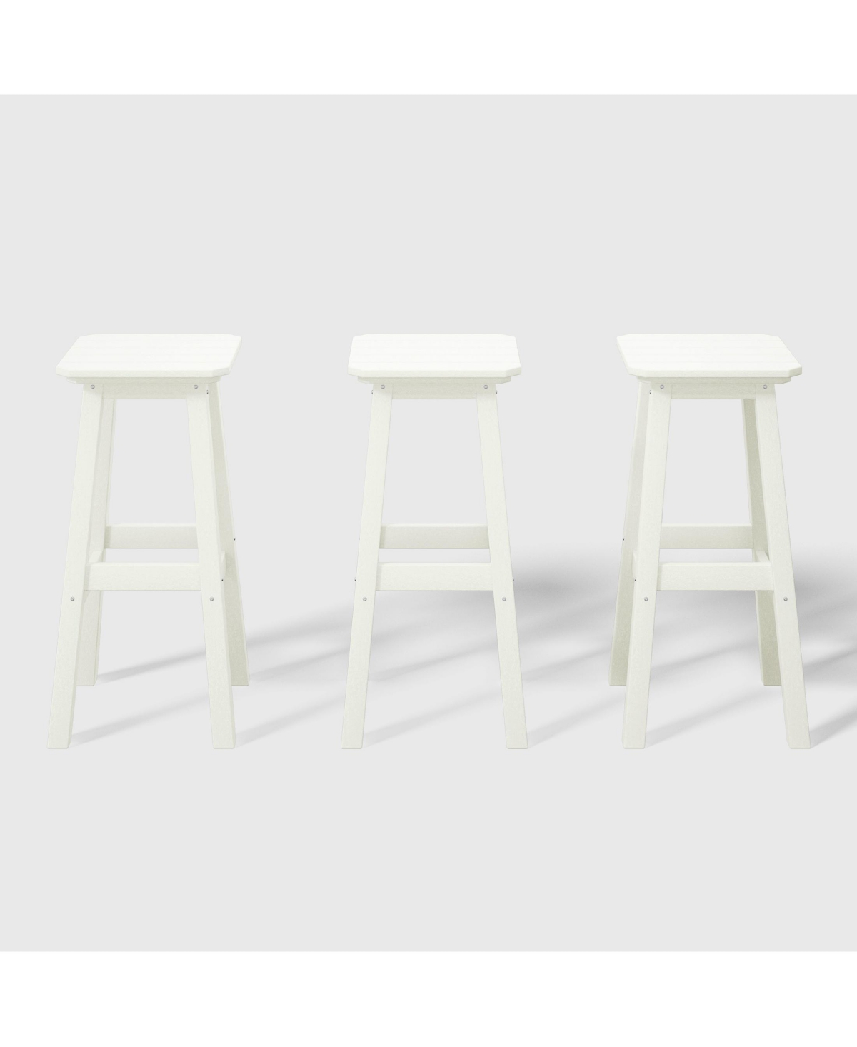 Click here for WestinTrends 29 Hdpe Outdoor Patio Square Bar Stoo... prices