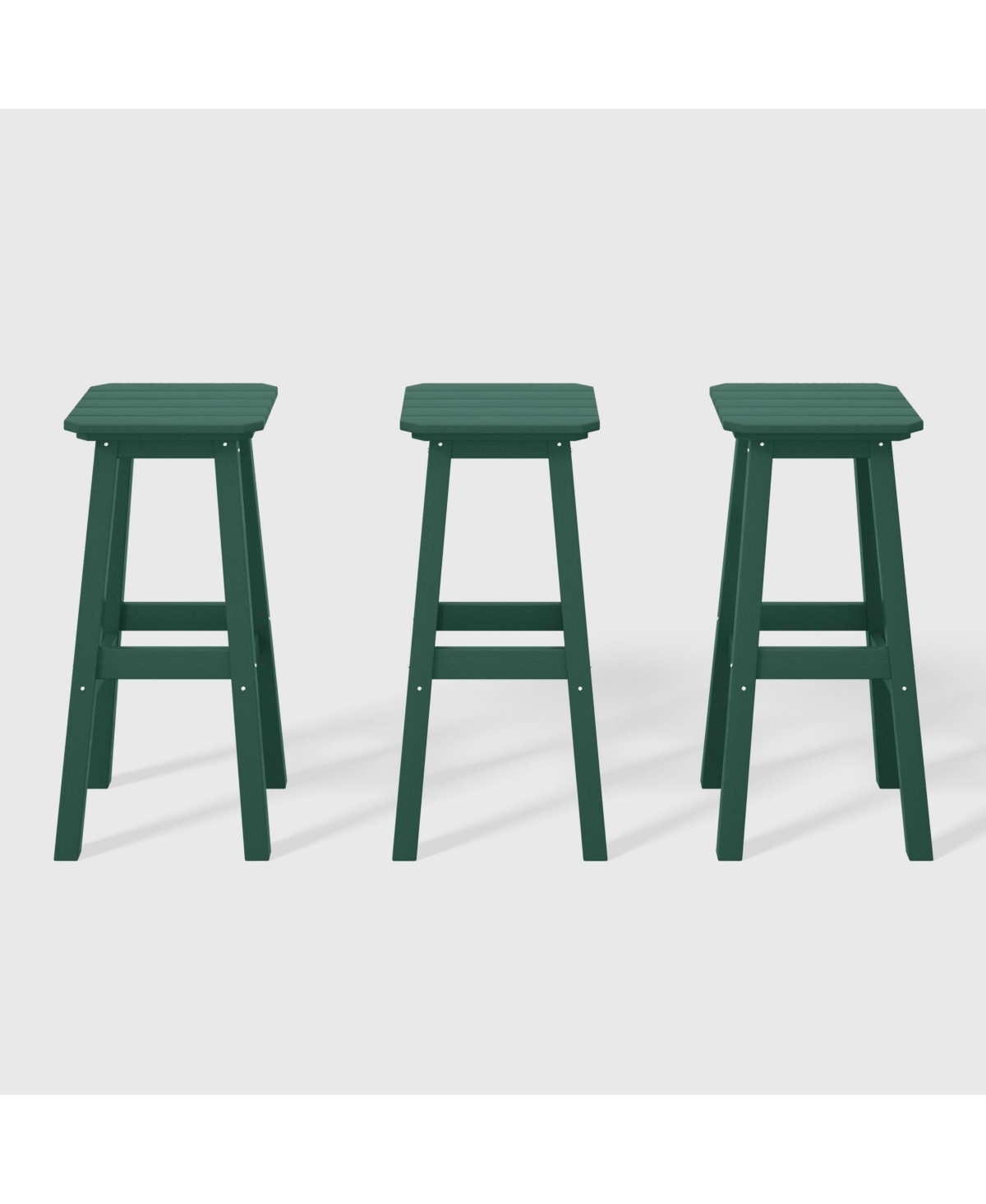 Click here for WestinTrends 29 Hdpe Outdoor Patio Square Bar Stoo... prices