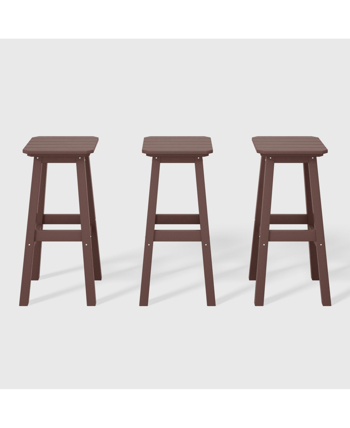 Click here for WestinTrends 29 Hdpe Outdoor Patio Square Bar Stoo... prices