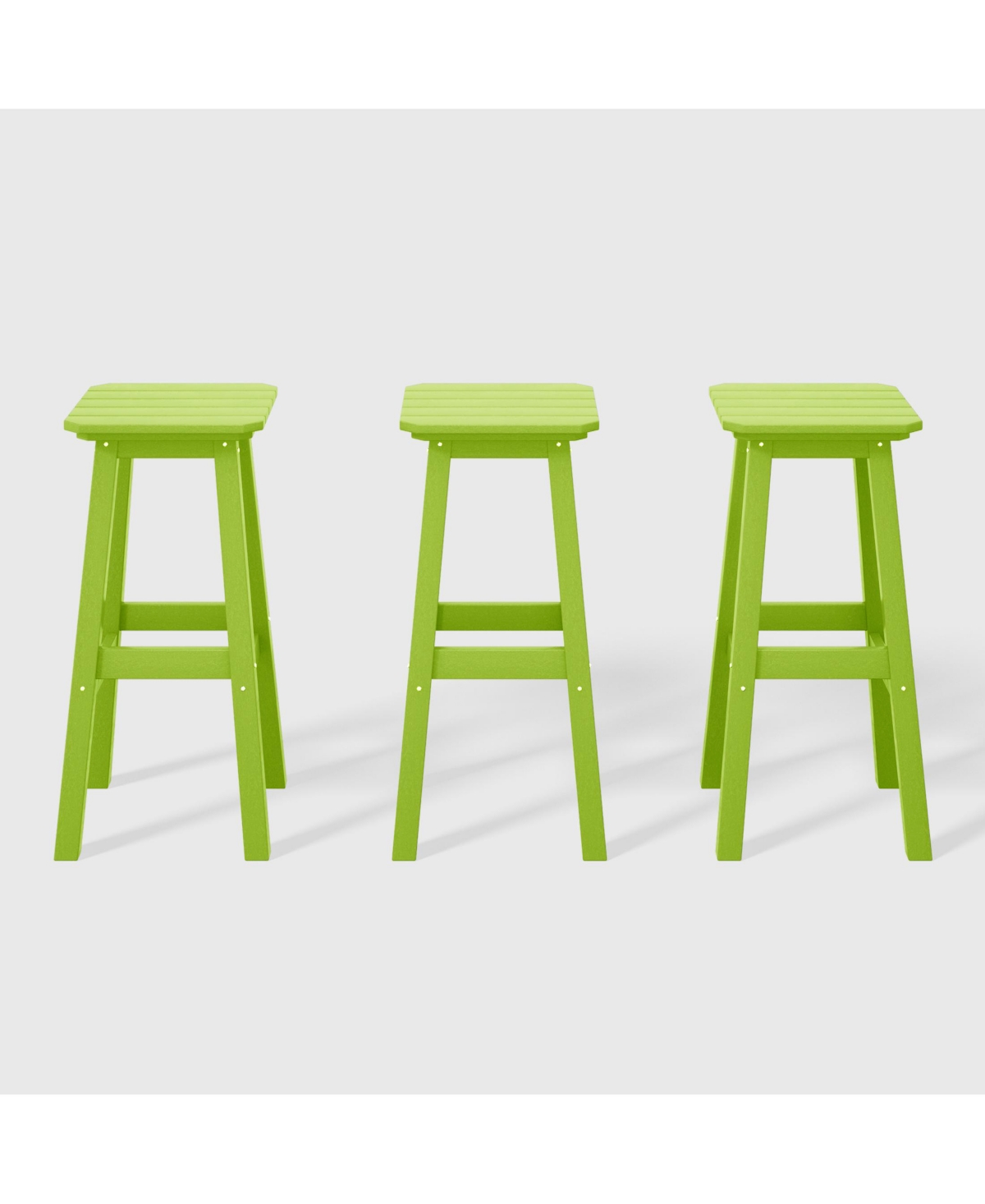 Click here for WestinTrends 29 Hdpe Outdoor Patio Square Bar Stoo... prices