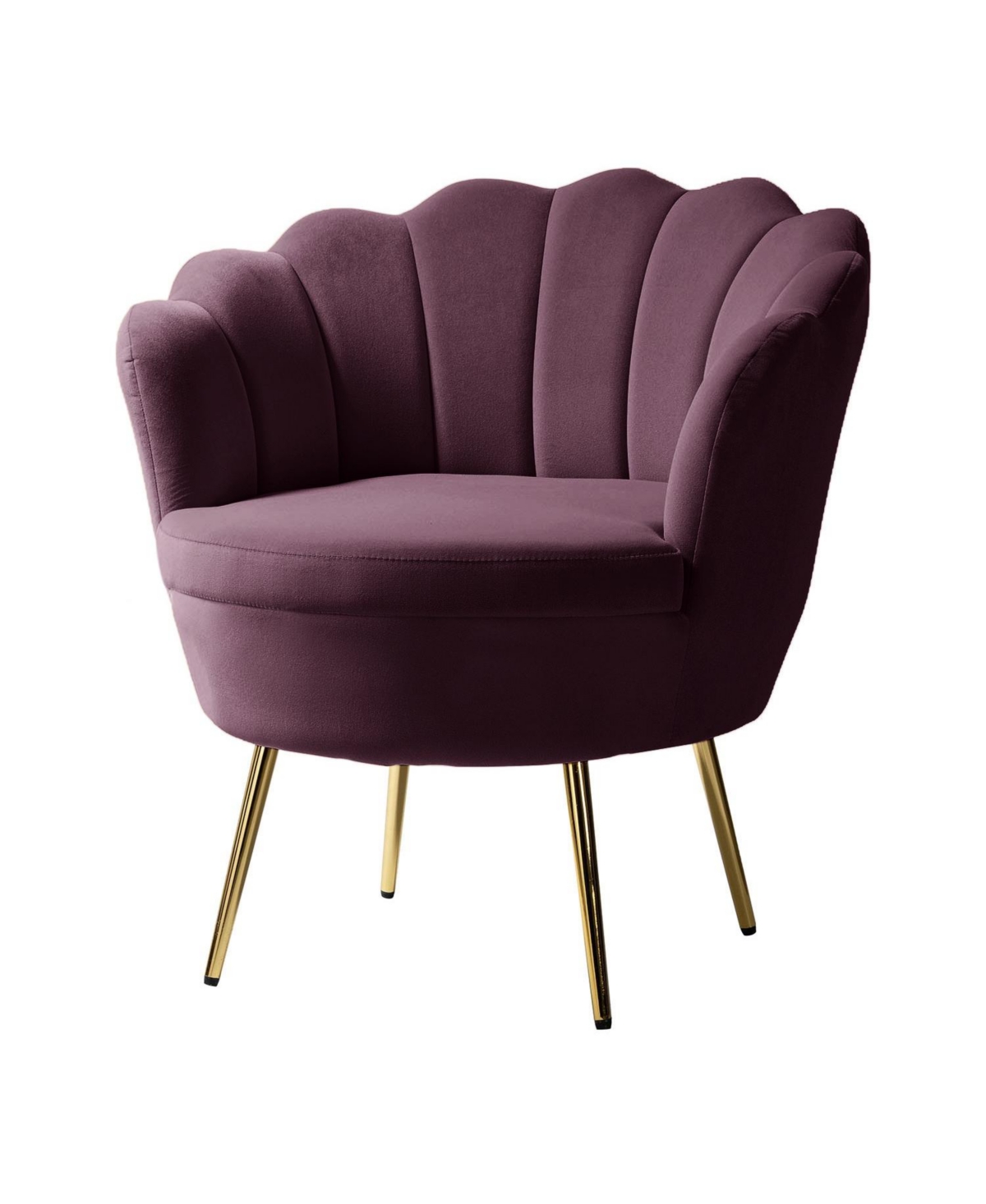 Click here for Modern Velvet Barrel Chair with Channel Tufted Bac... prices