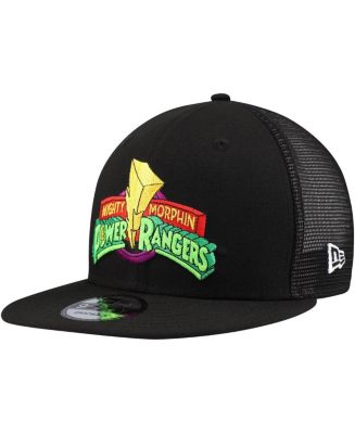 New Era Men's Black Power Rangers 9FIFTY Snapback Trucker Hat - Macy's